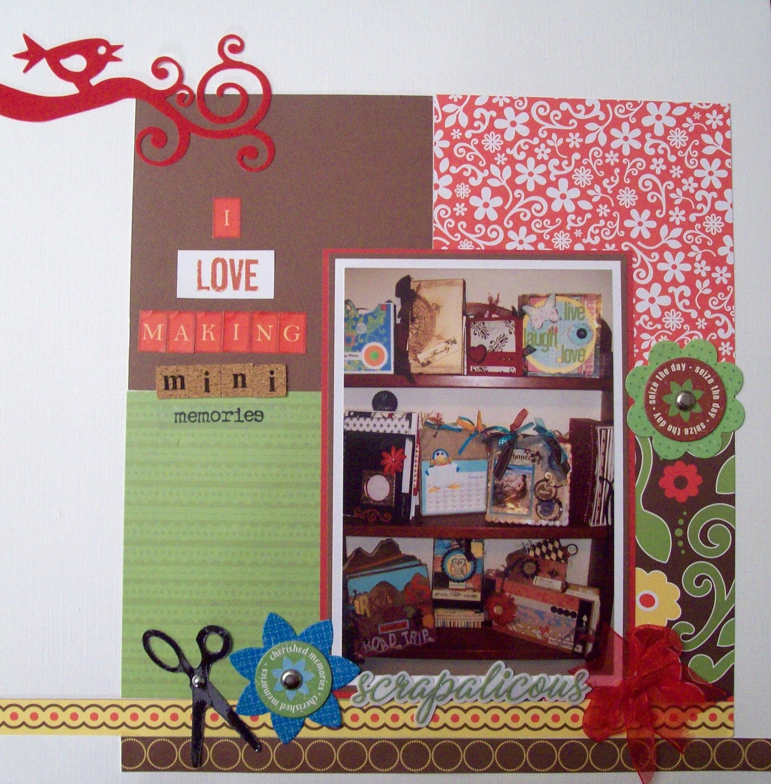 Papercrafting Paradise: I Love Making 'Mini' Memories