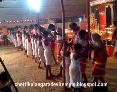 Chetikulangara Devi Temple: Saptha Kuthiyottam
