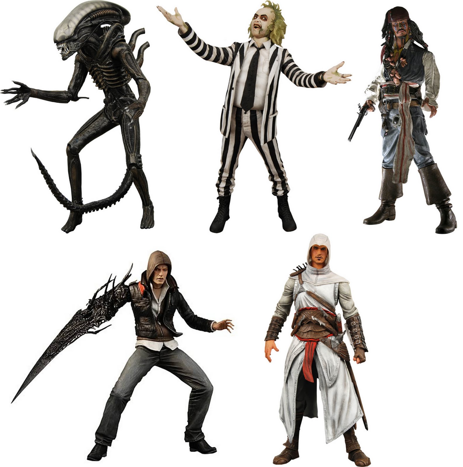 BLACK BOX Colecionáveis: Action Figures Neca 7"