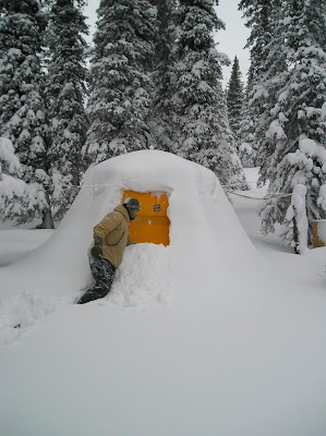 Alaska Tent and Tarp Home of the Arctic Oven: Check out the snow load ...