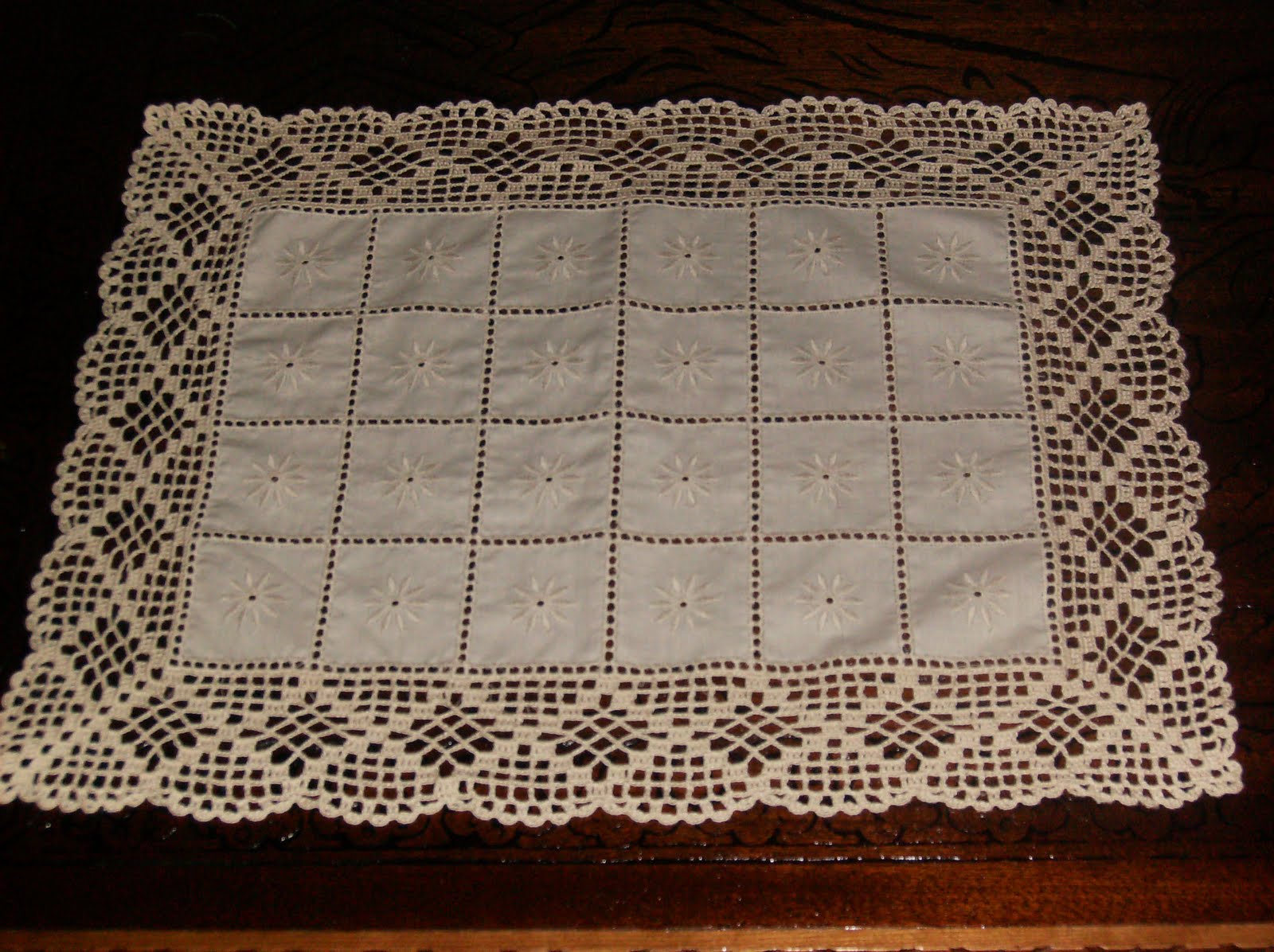 Naprón a crochet - Imagui