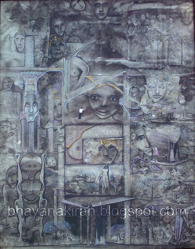 bhavanakiran ::: Paintings by Paris Mohan Kumar