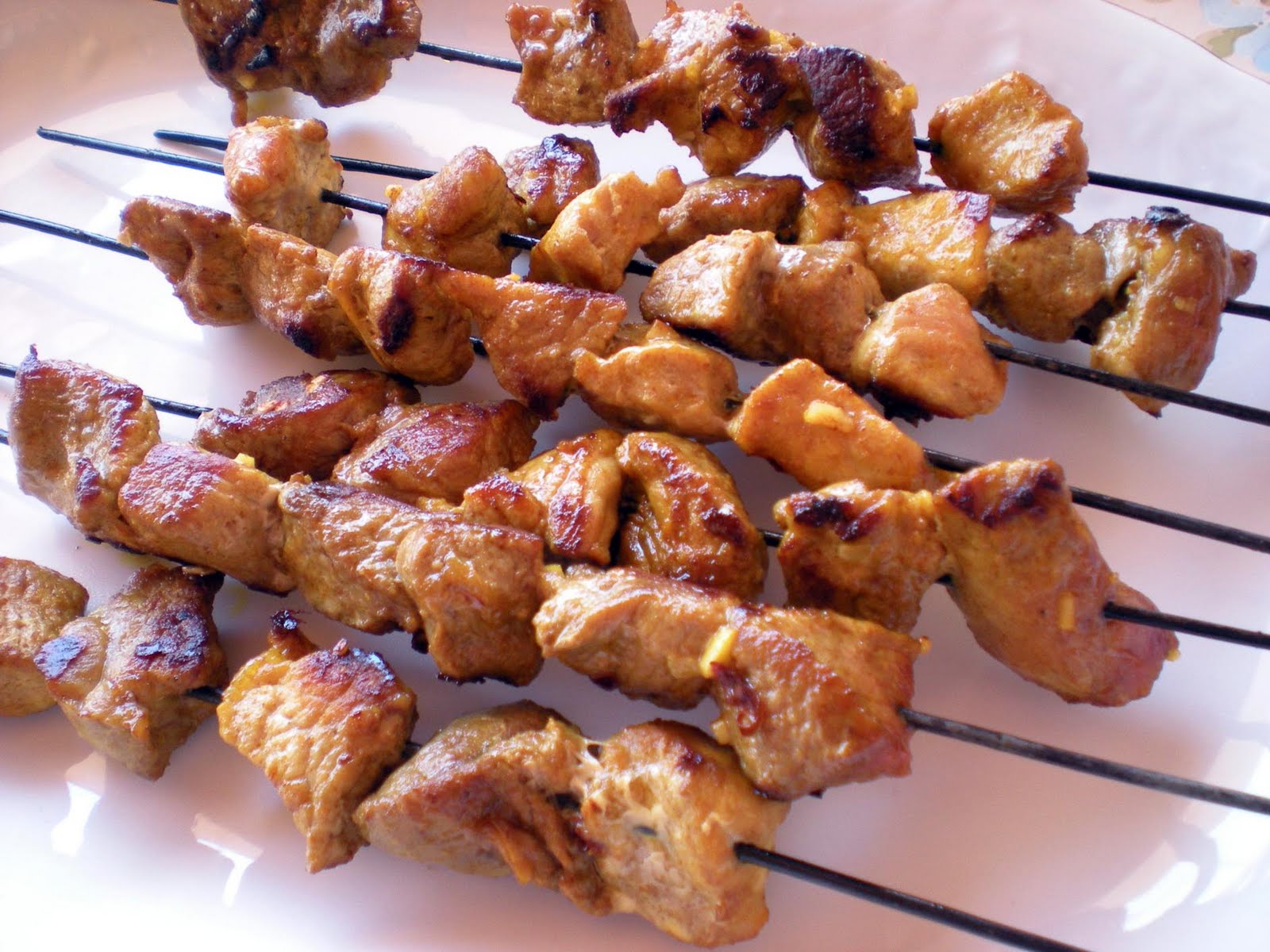 Pinchitos morunos. Paso a paso - Cocinando Entre Olivos