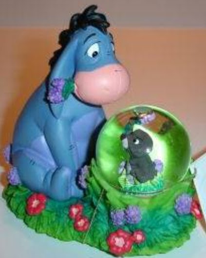 Disney Snowglobes Collectors Guide: Eeyore & Gopher Snowglobe