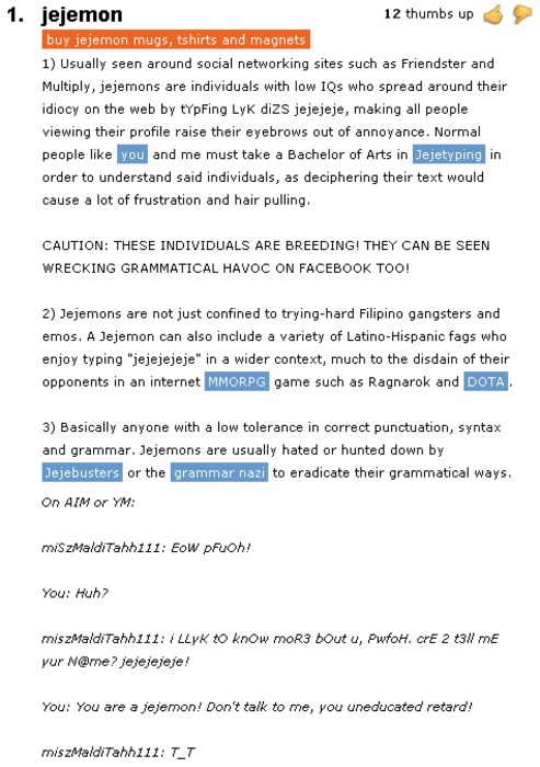 On Jejemons and Jejenism (A Grammar-OC's Reaction) || ORCHESTROSCOPY