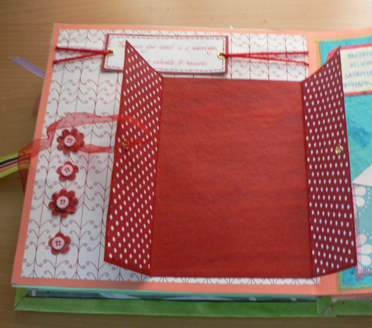 Juhi's Handmade Cards: Multiple Page Card