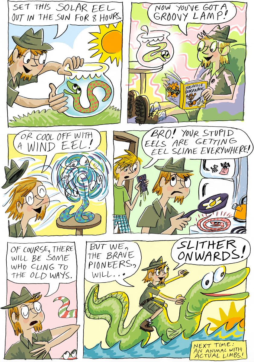 Heeby Jeeby Comix: Recharging Your Electric Eel