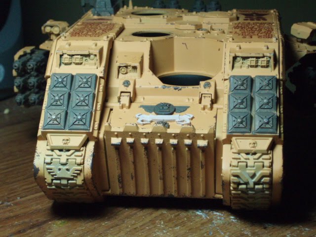 Heresy Workshop: Imperial Fist Command Land Raider pt 2