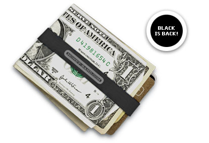 Storage | Glee: "The Original Rubber Band Wallet"