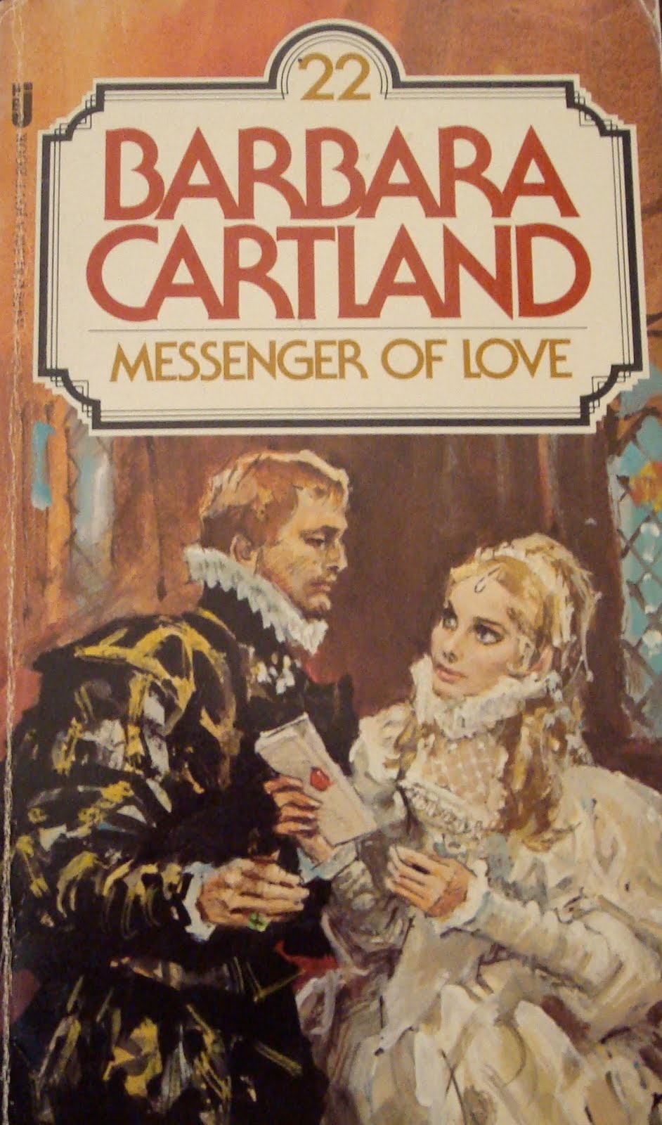 Barbara Cartland Books and Cover Art: Messenger of Love