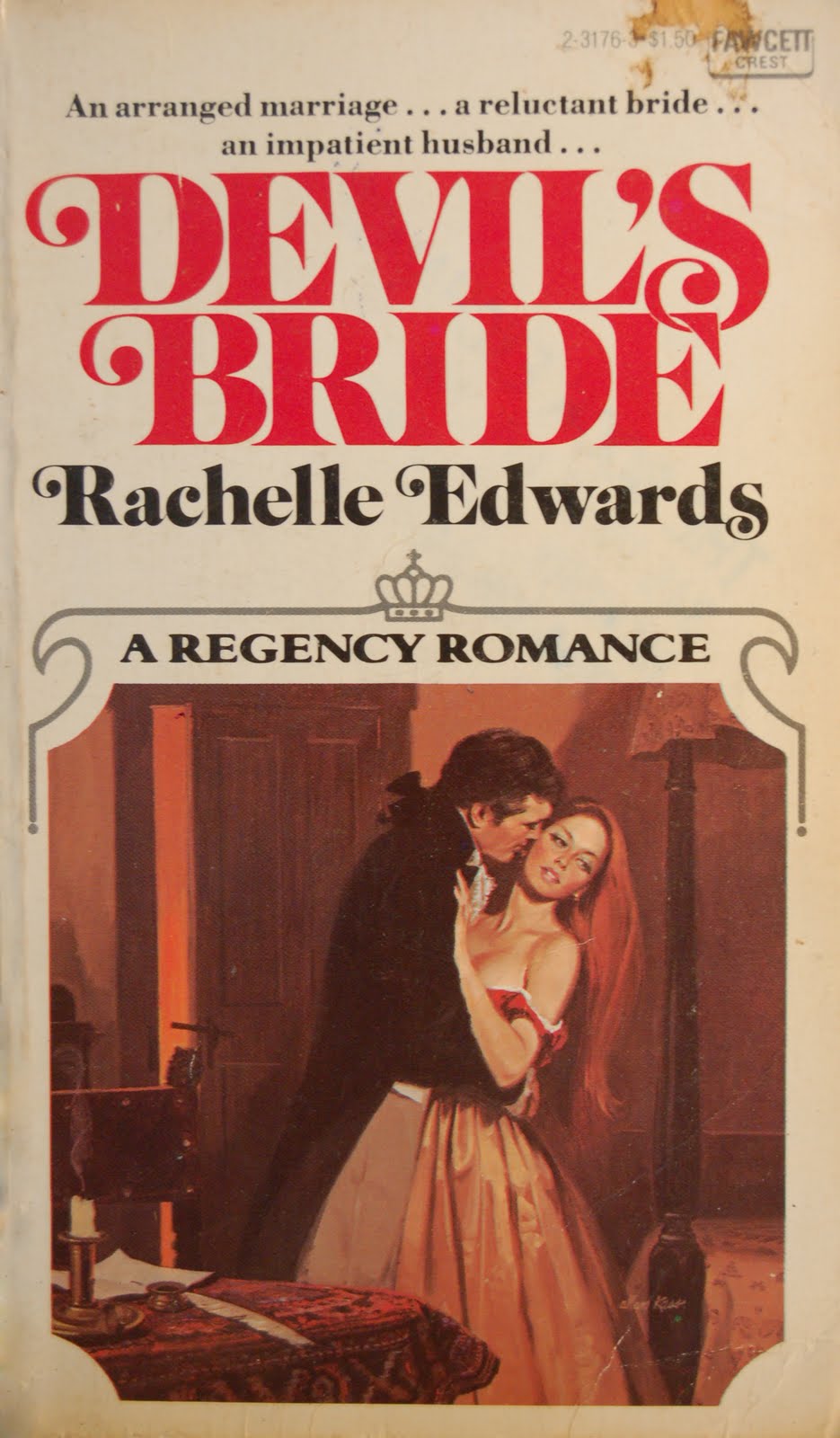 Allan Kass, Illustrator of Book Covers: Rachelle Edwards: Devil's Bride