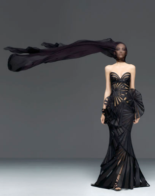 FASHION TREND WATCH: Spring 2009 Atelier Versace: Red Carpet Ruffles ...