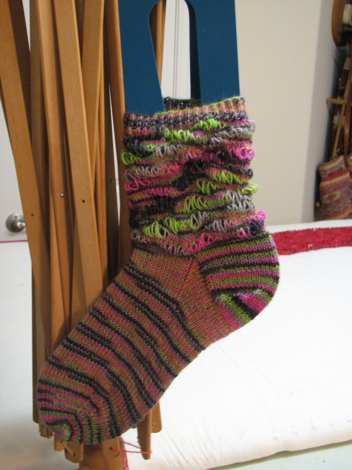 LaLa's Knits: Punk-Rock Socks