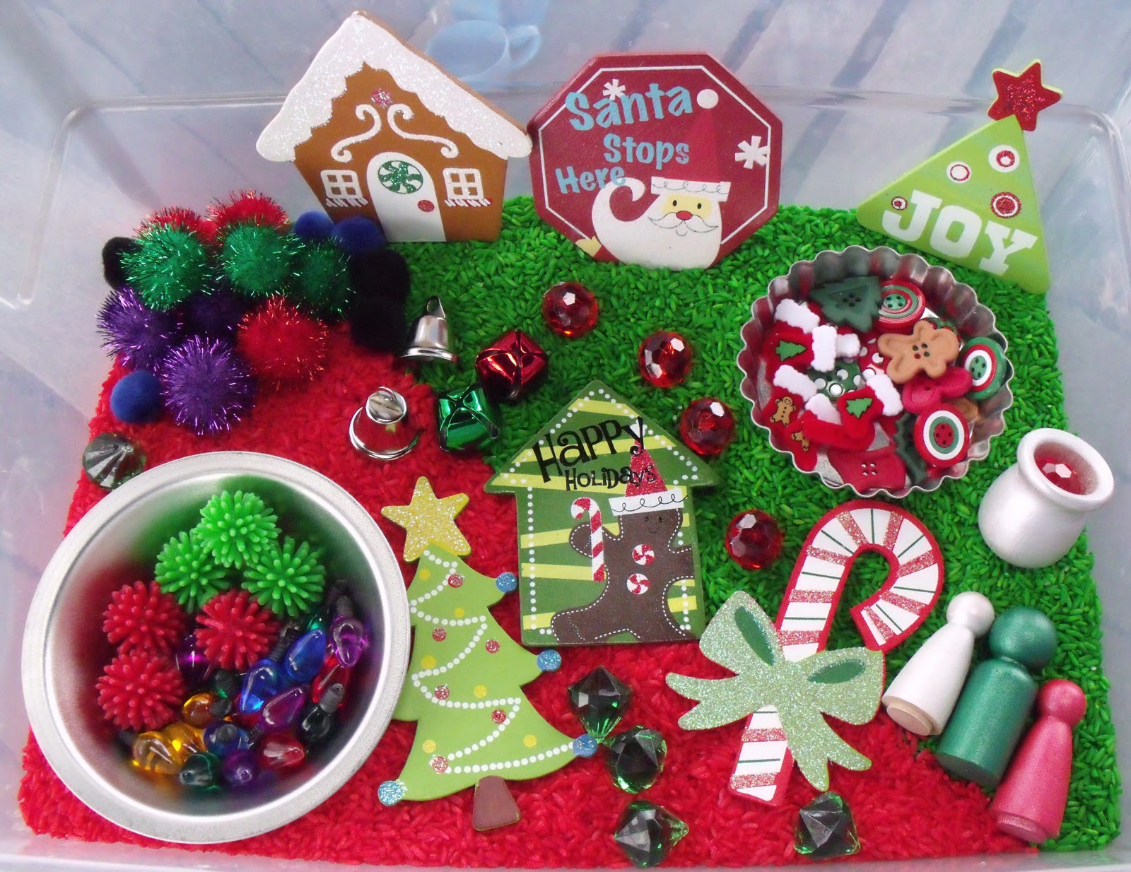 Nurturing Naters with learning activities at home: Christmas sensory ...