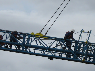 The Rig: Expro Burner Boom Installation.