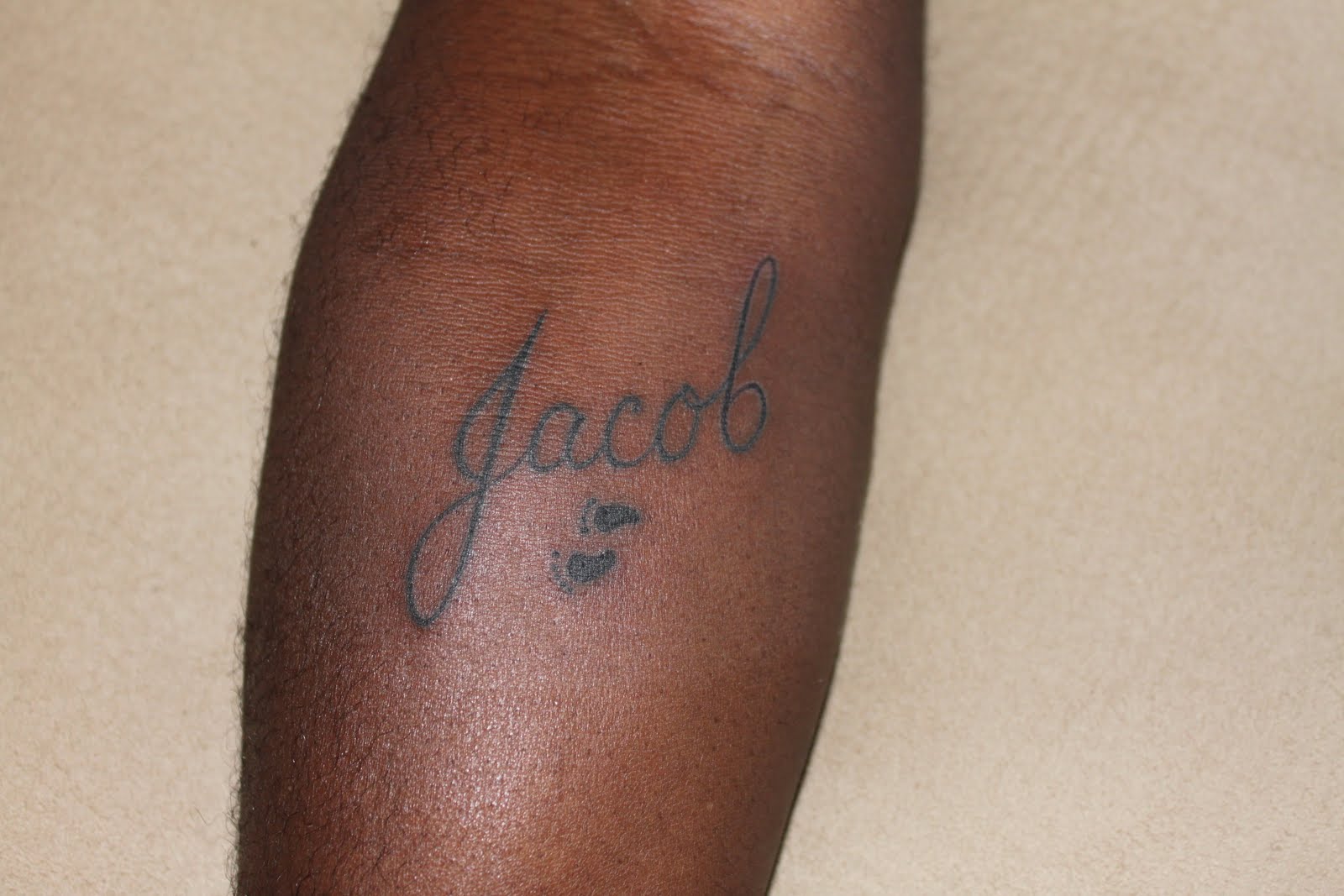 Jacob Name Tattoo