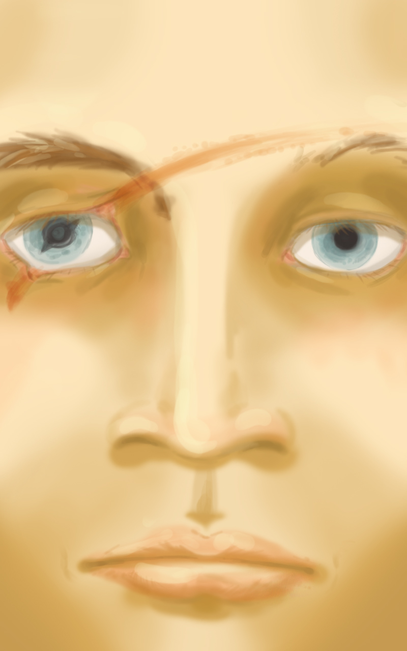 Life in Cartoons: One Messed Up Eye