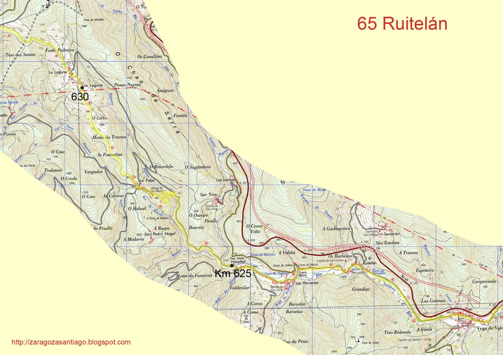 de Zaragoza a Santiago de Compostela: etapa 26: Villafranca del Bierzo ...