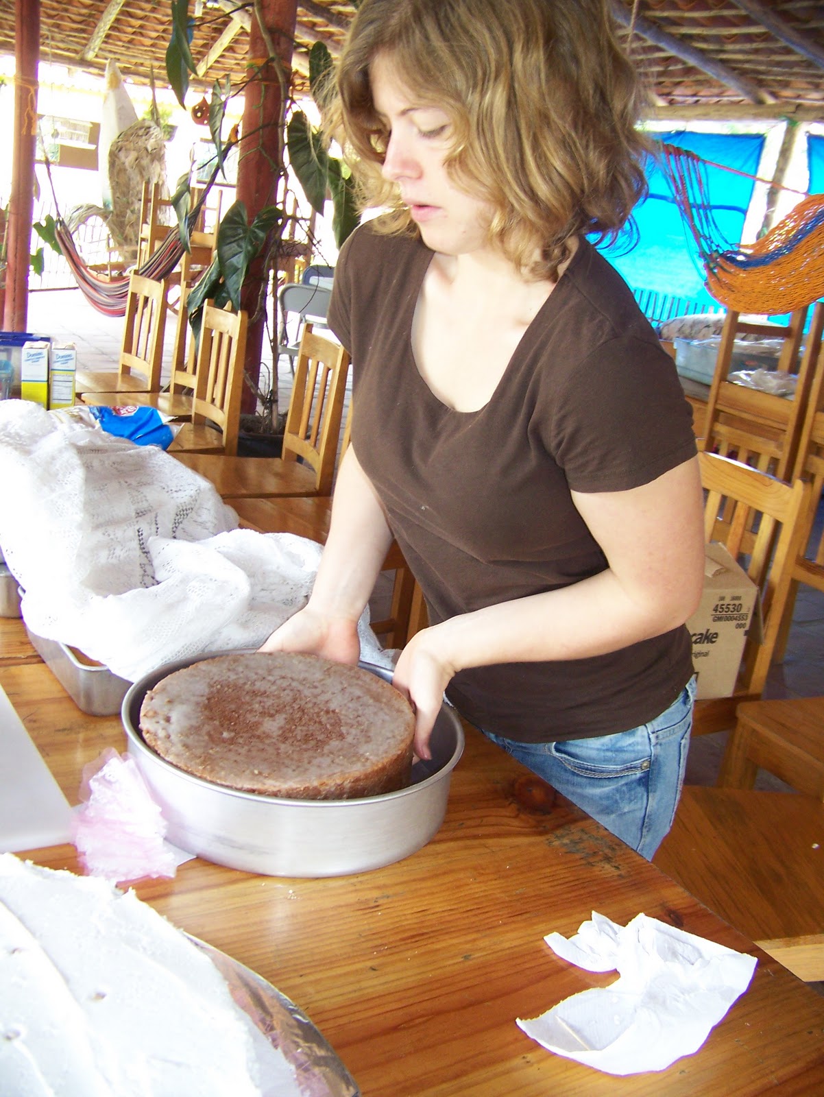 Life at the Llewellyns': Day #4 in Honduras -- the cake decorating!