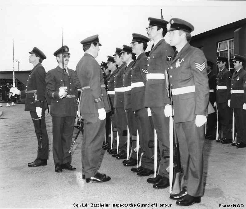 A History of RAF Saxa Vord: AOCs 1979 - Inspecting Officer - Sqn Ldr ...