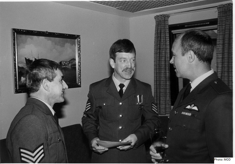 A History of RAF Saxa Vord: AOCs Inspection 1990? - Air Vice Marshal ...