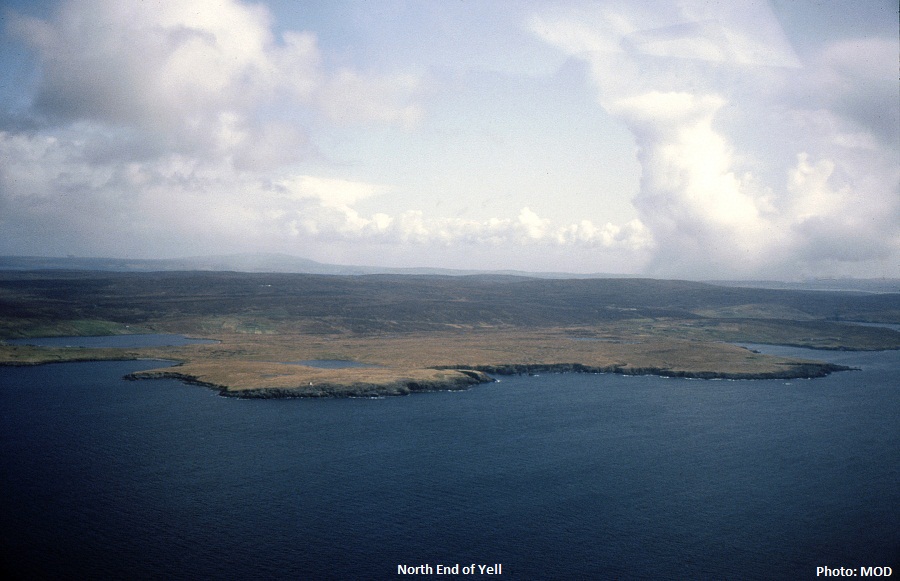 A History of RAF Saxa Vord: Views of Shetland, Unst and Saxa from Above