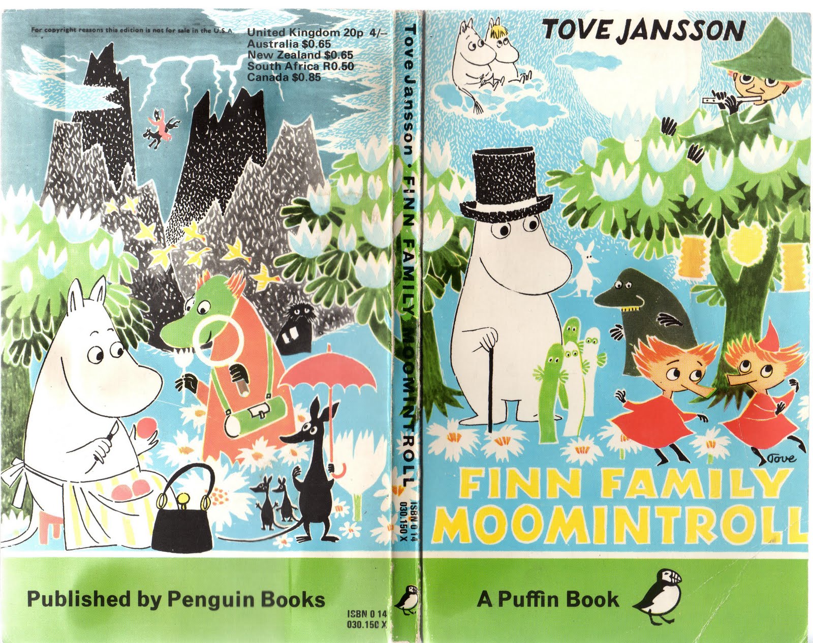 DUSTY OLD BOOKS: The Marvellous Moomins 1: Finn Family Moomintroll
