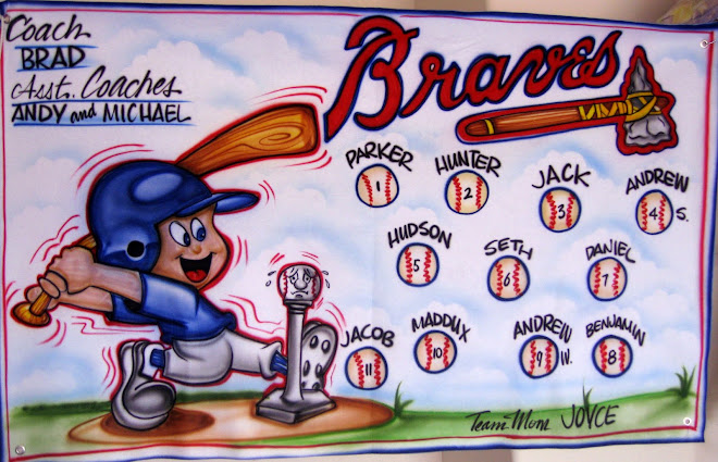 BRAVES T-BALL 2010: We're in a parade!!