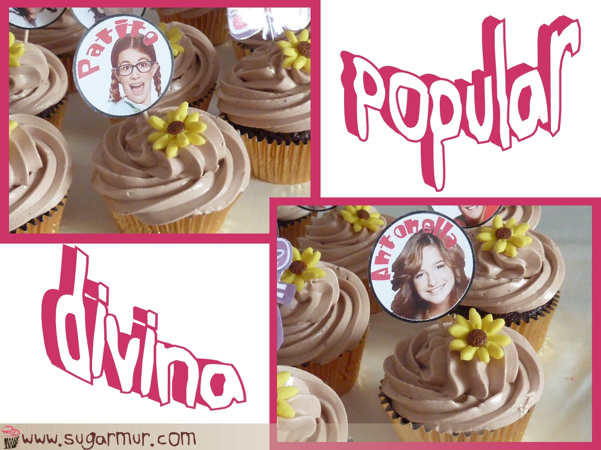 Cupcakes Patito Feo | Sugar Mur