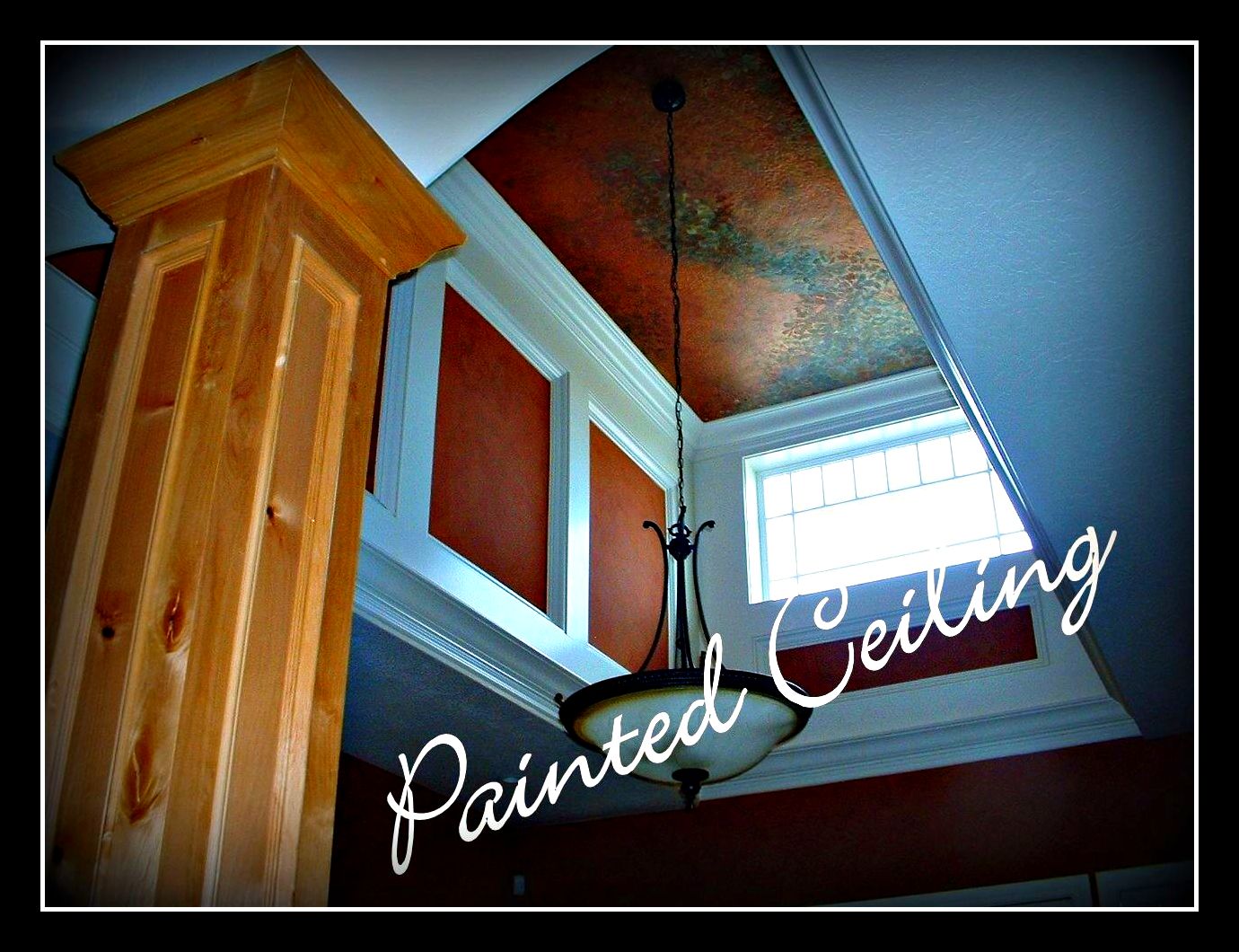 Funk n Hardee Designs: some of our painted ceilings