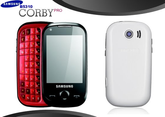 mobiles for you: Samsung B5310 CorbyPRO