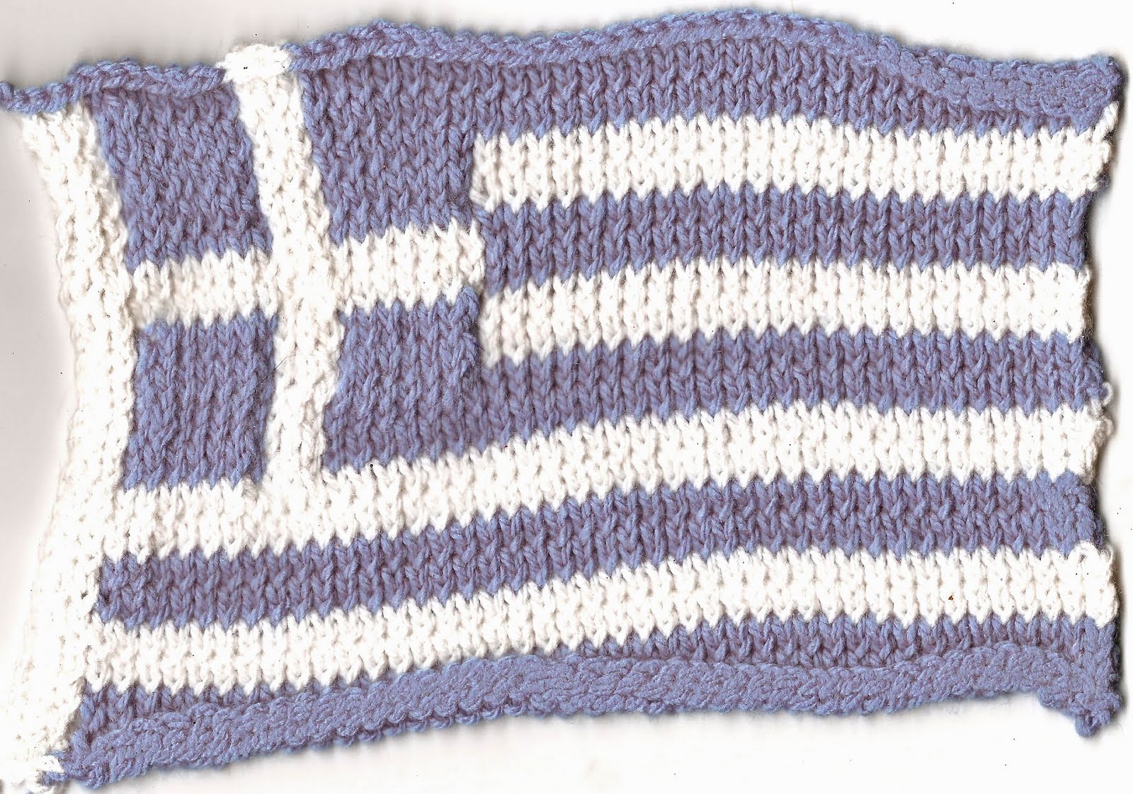 everyday craft: Knitted Flags