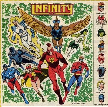 ¿Quien es quien? DC Comics: INFINITY INC.