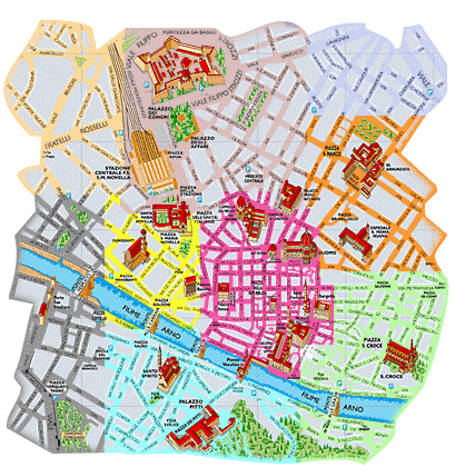 ISTITUTO EUROPEO FIRENZE: Information: Looking for Maps of Florence by ...