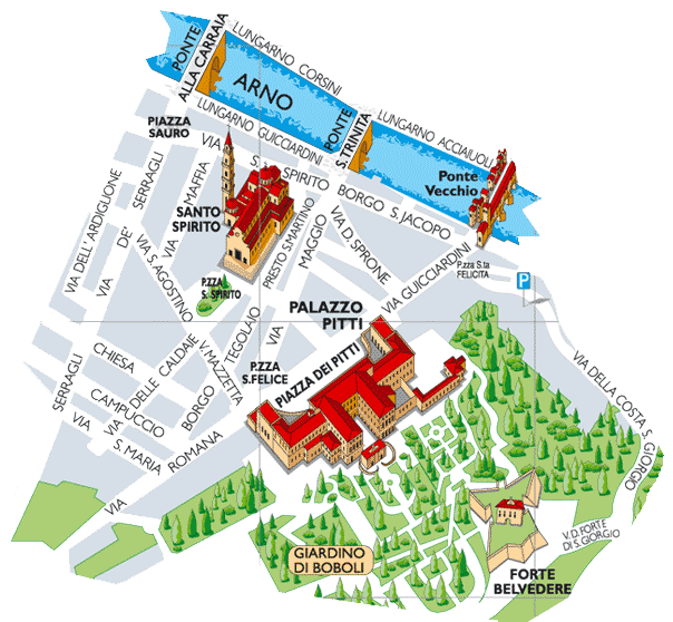 ISTITUTO EUROPEO FIRENZE: Information: Looking for Maps of Florence by ...
