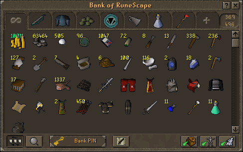 Andrews rs blog: runescape bank organization