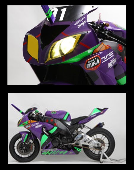 ANIME SLIM: La motocicleta de Evangelion comenzará a rodar en Julio