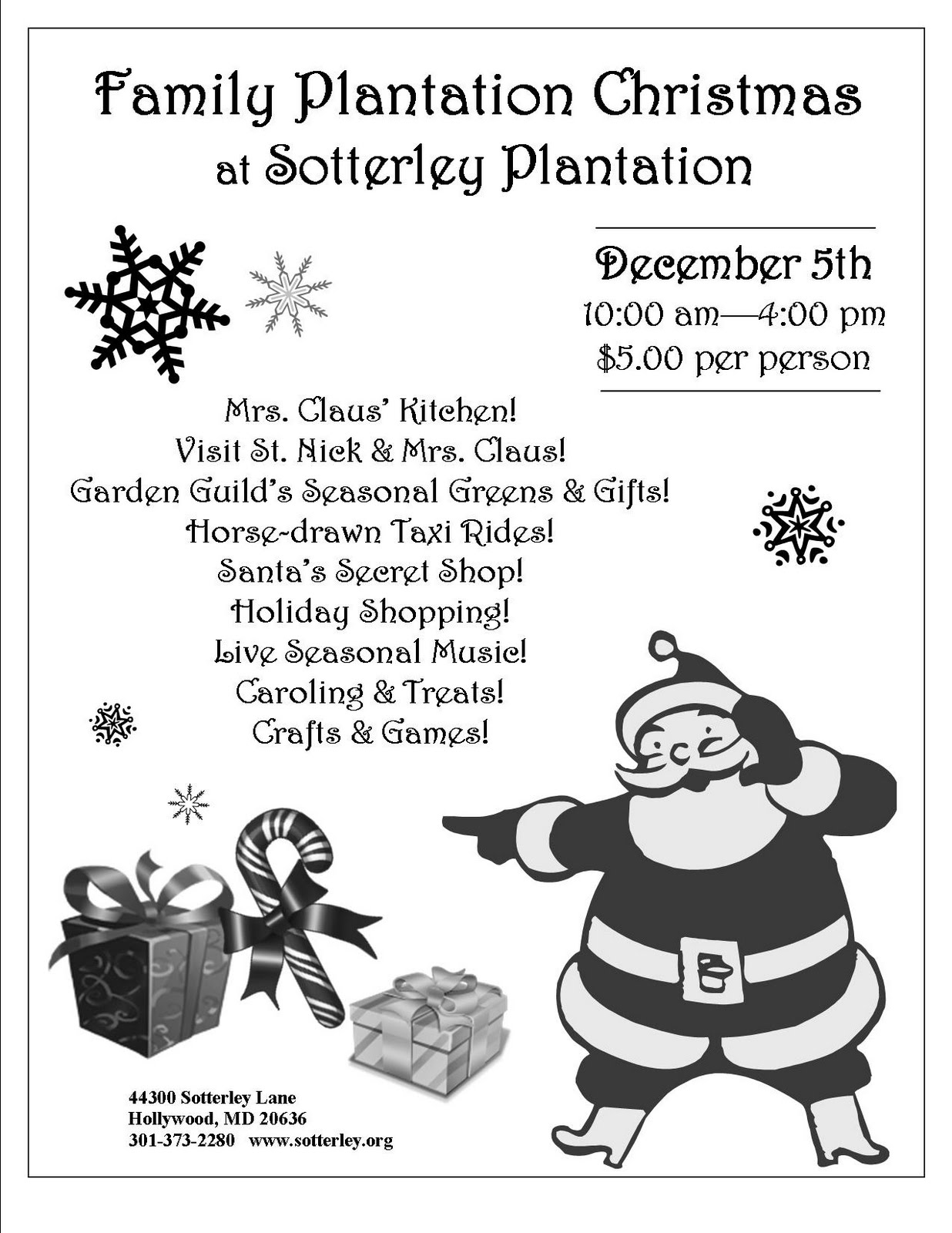Historic Sotterley: Ho! Ho! Ho! Make Family Plantation Christmas part ...
