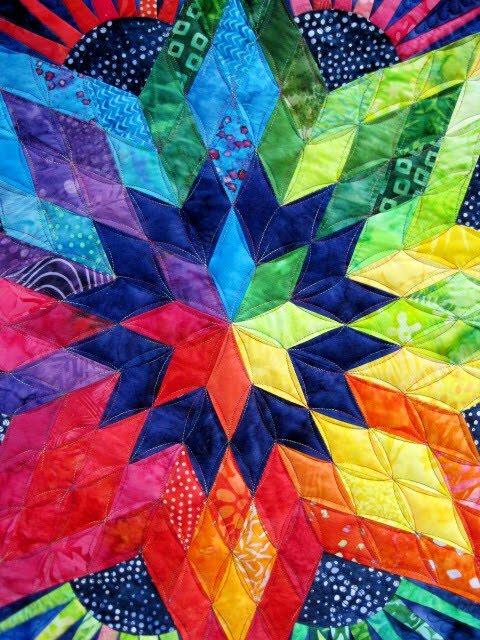 Finely Finished Quilts: Connie's Circle of Life