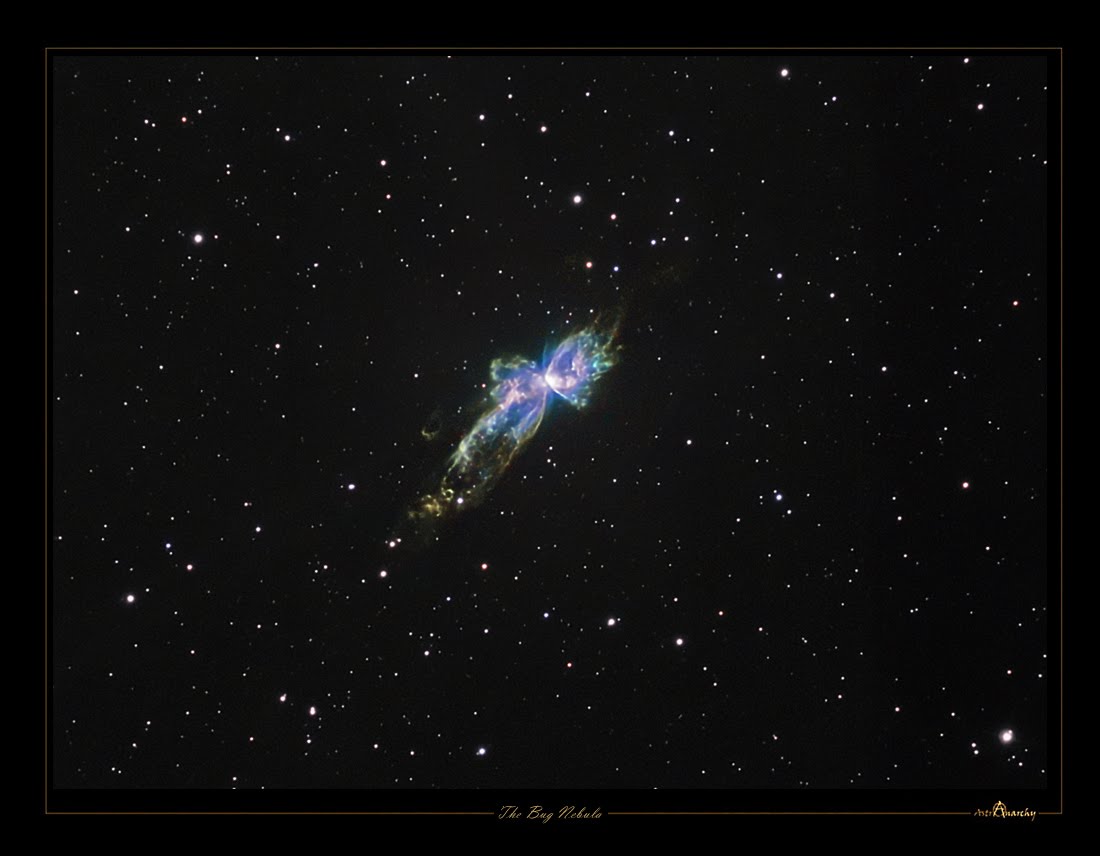 Astro Anarchy: NGC 6302, the "Bug Nebula" as an anaglyph Red/Cyan 3D
