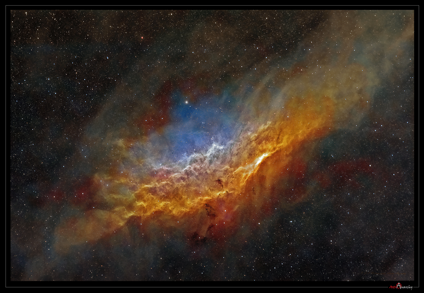 Astro Anarchy: NGC 1499, the "California Nebula", a closeup