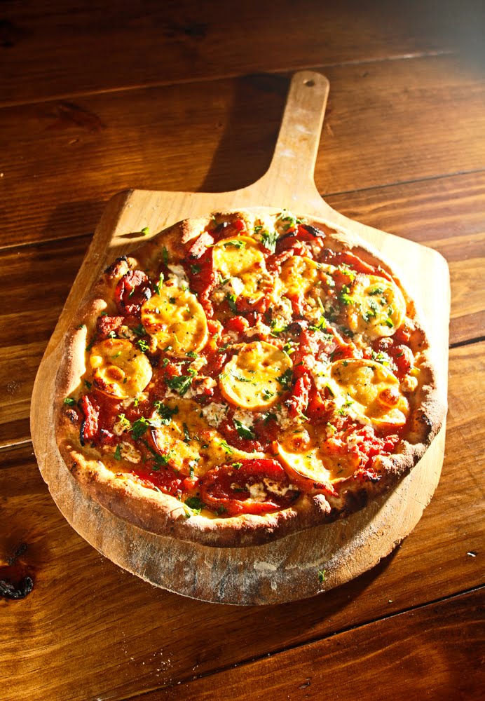 The Chubby Vegetarian: Roasted Roma Tomatoes + Smoked Buffalo ...