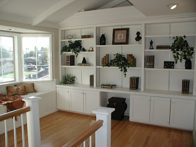 Designing Bliss: Staging Your Built In Bookcases