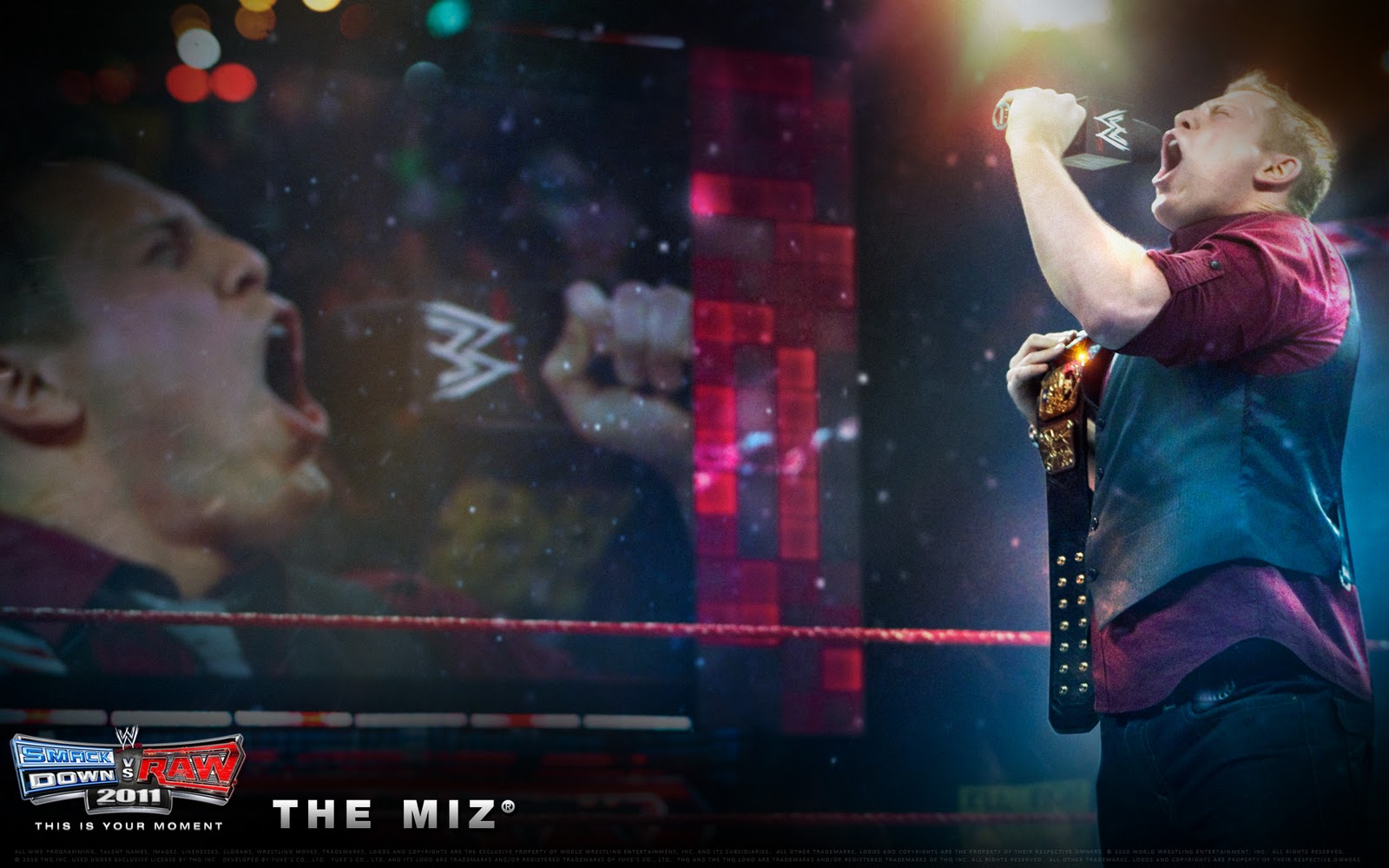 Wwe Svr 2011 The Miz Wallpaper ~ Unleashed Wwewwe Wallpaperswwe Rae Smackdownwwe Ppvs