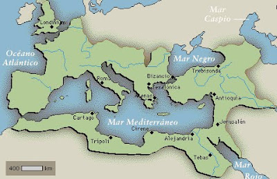 HISTORIA: Mapa histórico del Imperio Romano al alcanzar su mayor ...