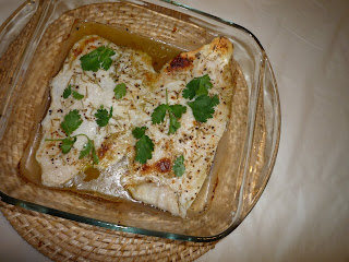 minced me: baked basa fillet