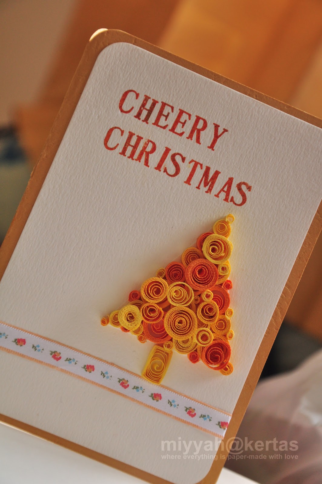 Miyyah@Kertas: Cheery Card for Cheery Lady