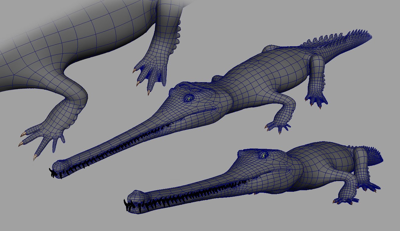 Digital Thoracosaurus Production Blog: LOTS of Progress!!!
