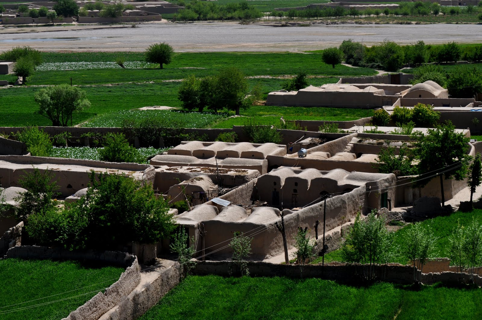 Helmand Blog - Afghanistan: PICTURE of the day: Helmand from the air