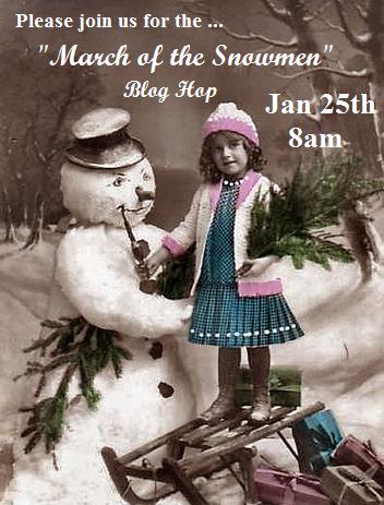 Paper and Ribbons and Stamps! Oh My!: March of the Snowmen